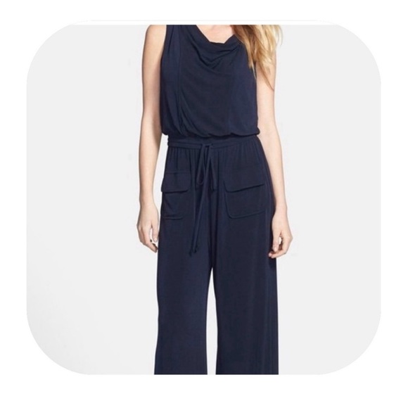 Emma & Michele | Pants & Jumpsuits | 325 Emma And Michele M Navy ...